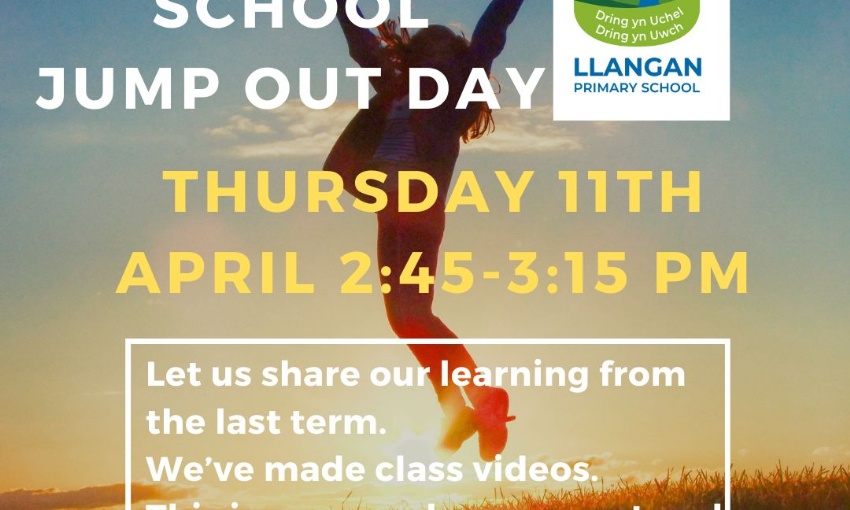 Llangan Primary School - Reminder: Jump Out Day