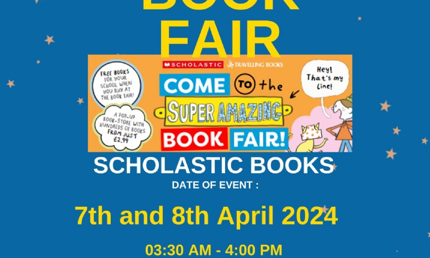 Llangan Primary School - Scholastic Book Fair- 7 and 8 May.