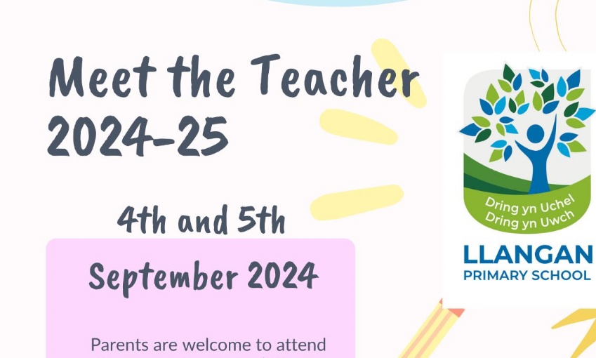Llangan Primary School - Meet The Teacher Meetings September 2024