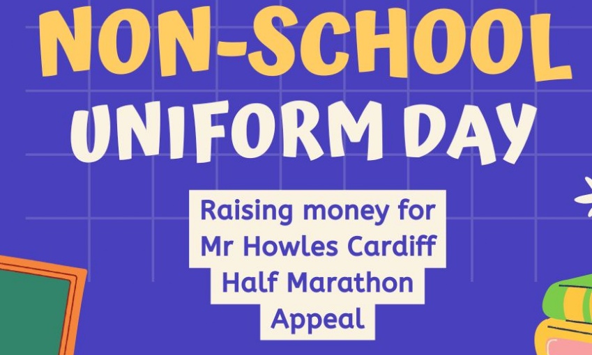 Llangan Primary School - REMINDER TODAY IS A NON-SCHOOL UNIFORM DAY 20.9.24