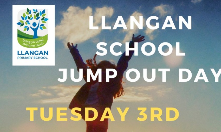 Llangan Primary School - Jump Out Day